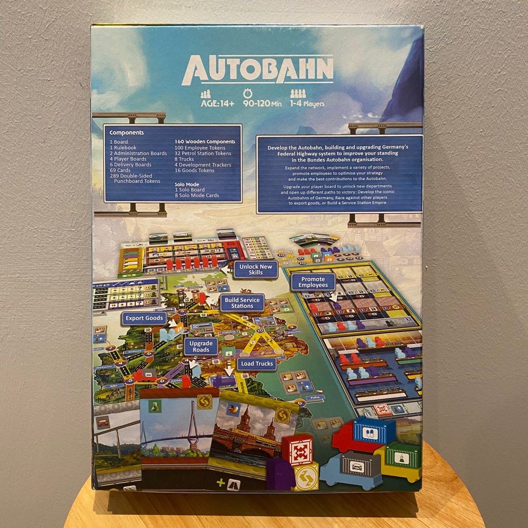 Autobahn KS Board Game, Hobbies & Toys, Toys & Games on Carousell