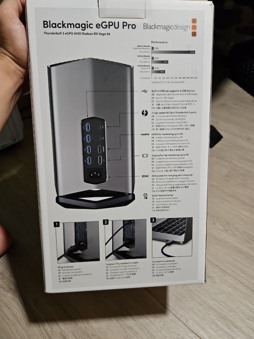 Blackmagic eGPU Pro, Computers & Tech, Desktops on Carousell