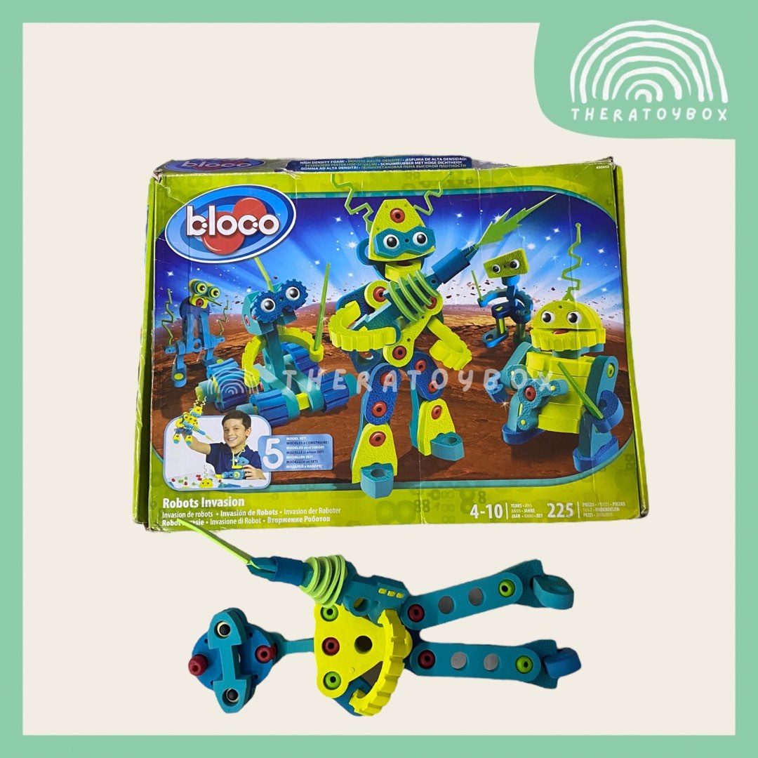 Bloco Robots Invasion (Foam Blocks), Hobbies & Toys, Toys & Games on ...