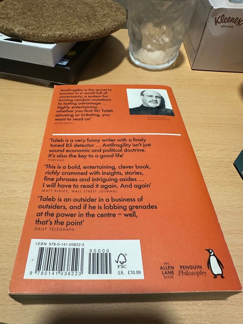 [Book] Anti-fragile by Nassim Nicholas Taleb, Hobbies & Toys, Books ...