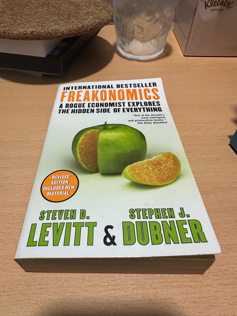 [Book] Freakonomics by Steven D. Levitt, Hobbies & Toys, Books ...