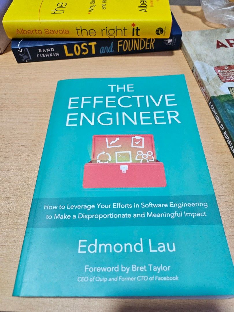 [Book] The Effective Engineer by Edmond Lau, Hobbies & Toys, Books ...
