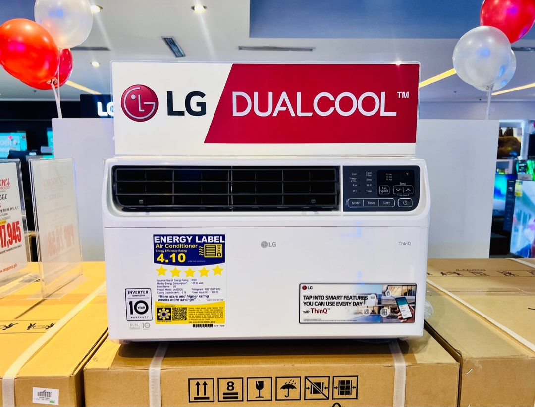 Brand New LG LA100GC2 1.0hp Dual Inverter Window-type Aircon with ...