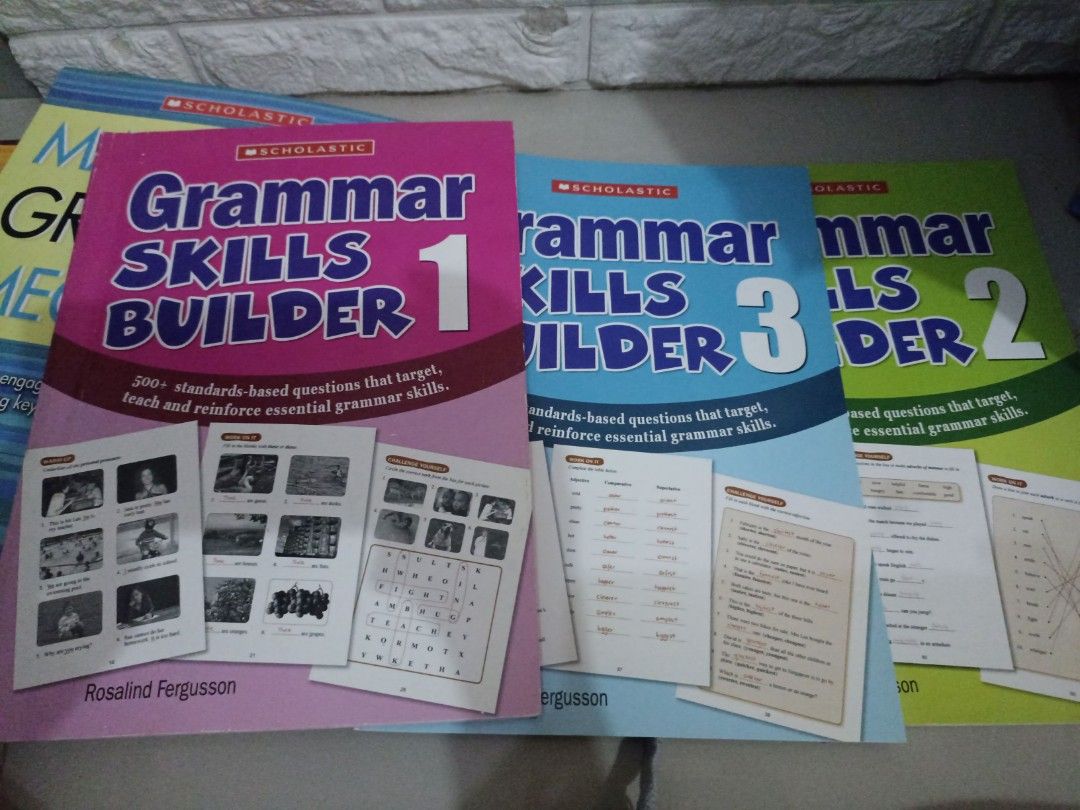 (Buku Bekas) Grammar skills builder 1 2 3 by Scholastic, Buku & Alat ...
