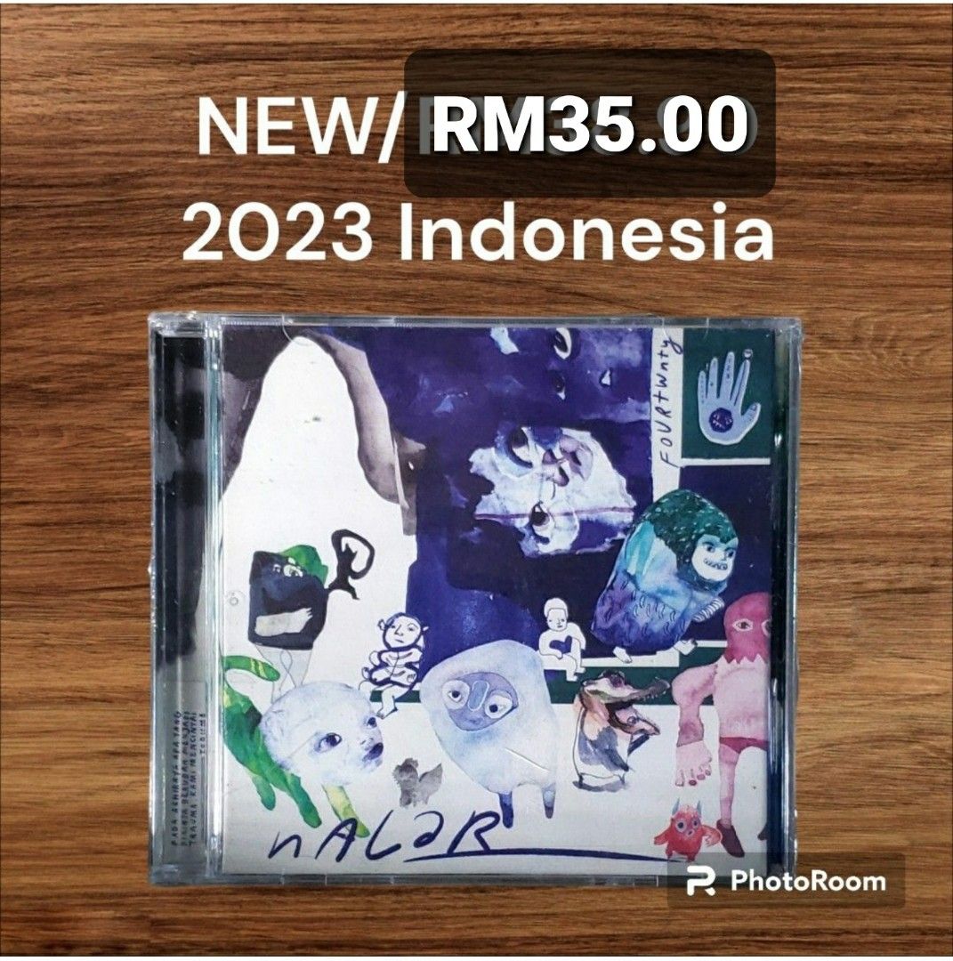 CD 2023 Indonesia - FOURTWNTY _ NALAR, Hobbies & Toys, Music & Media, CDs & DVDs on Carousell