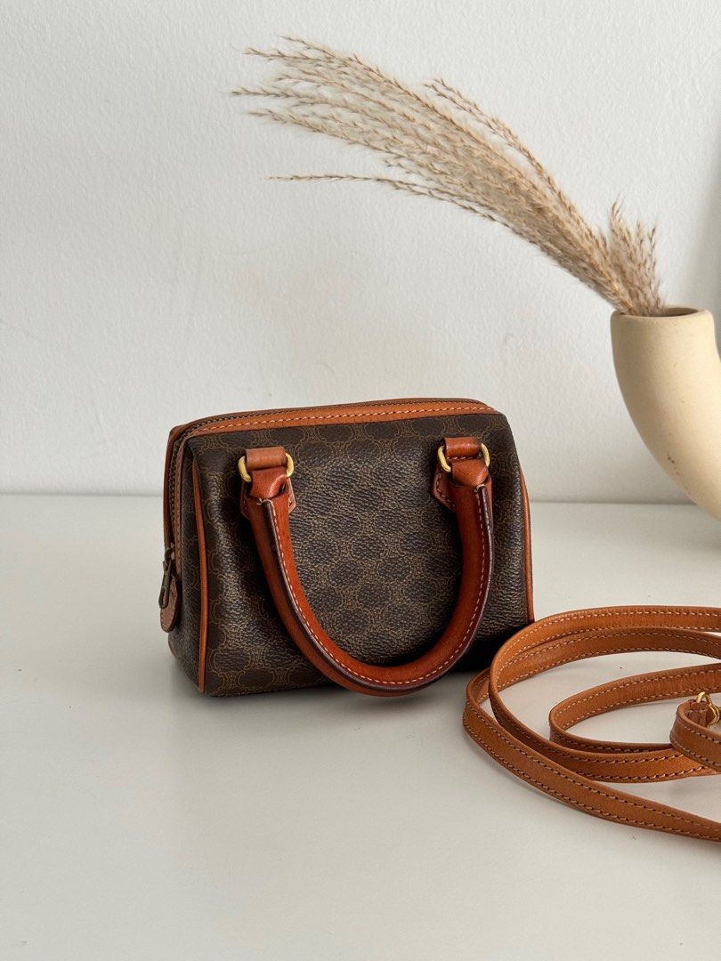 Celine Boston Mini Speedy, Luxury, Bags & Wallets on Carousell