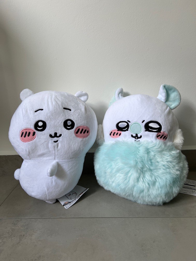 Chiikawa and Momonga Plush 30cm, Hobbies & Toys, Toys & Games on Carousell
