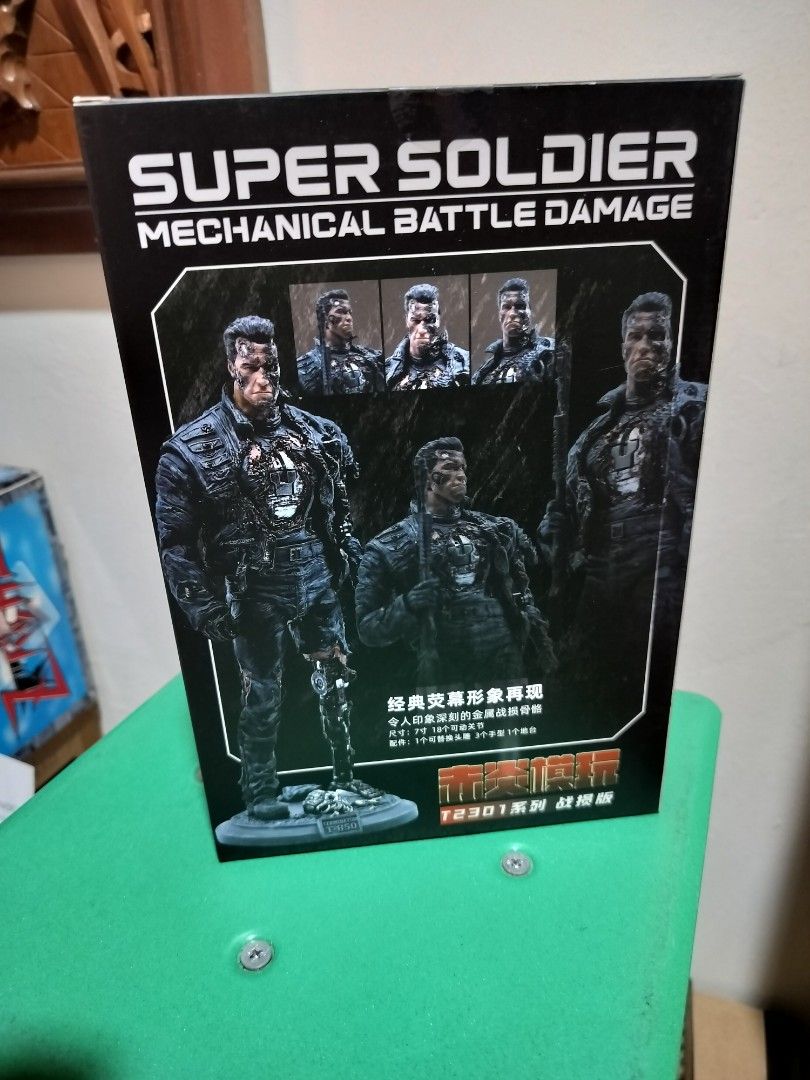 China Scale 1/12 Terminator - Super Soldier Mechanical Battle Damage ...