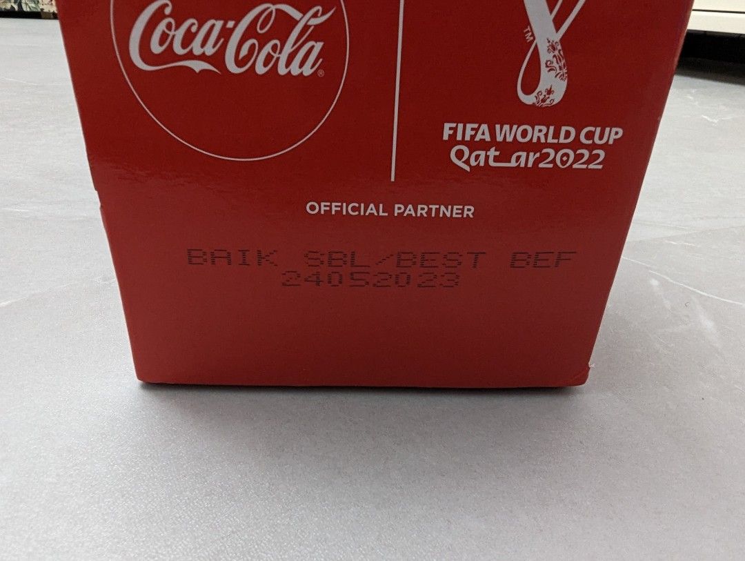 Coca Cola World Cup Qatar Box set (expired), Food & Drinks, Beverages ...