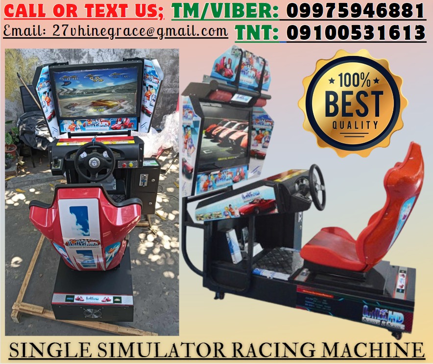 Coin Operated Electronic Simulator Racing Machine, Hobbies & Toys, Toys ...