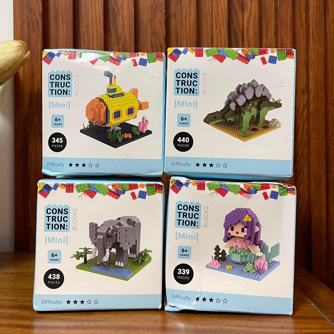 Construction Mini Blocks by Kmart, Hobbies & Toys, Toys & Games on ...