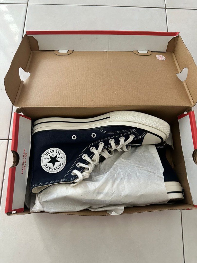Converse CT70 Black label (Navy Blue), Men's Fashion, Footwear ...