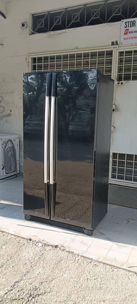 Daewoo 2 side by side doors refrigerator 537 litres peti ais fridge ...