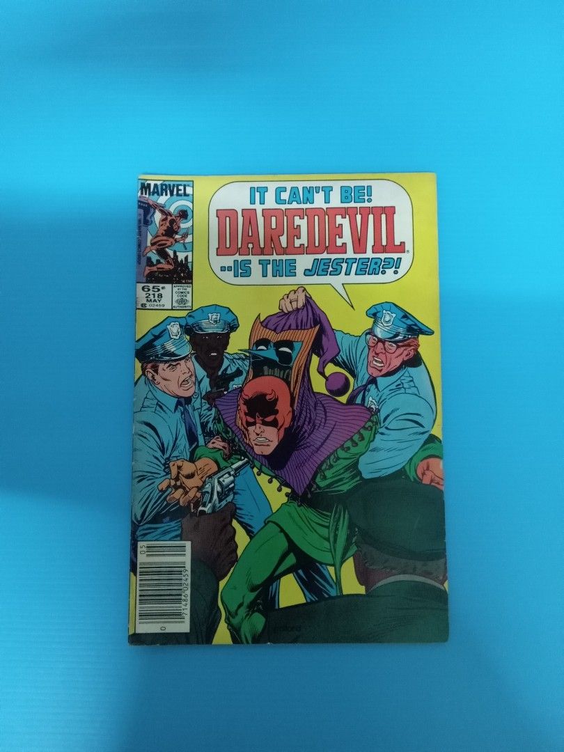 Daredevil #218 ( Keith Pollard - Cover Art ) Marvel BRONZE Age, Hobbies ...