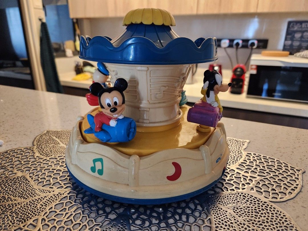 Disney merry-go-round carousel, Hobbies & Toys, Toys & Games on Carousell