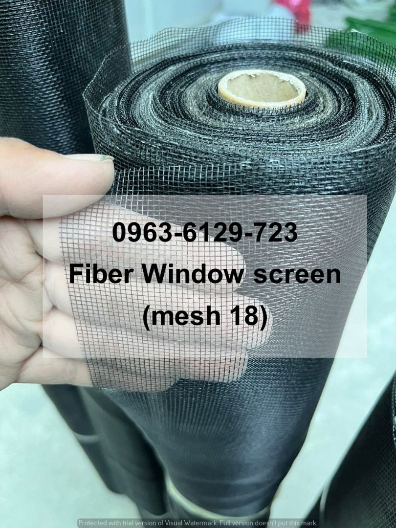Fiber Window screen (mesh 18), Commercial & Industrial, Construction ...
