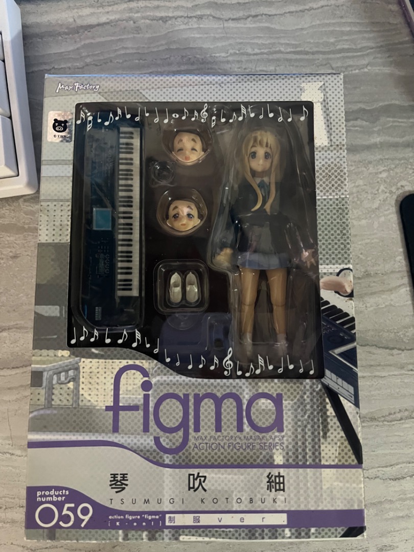 Figma 059琴吹紬, 興趣及遊戲, 玩具 & 遊戲類 - Carousell