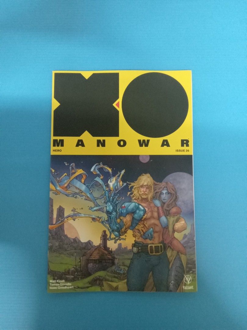 Final Issue ! XO Manowar #26 ( Kenneth Rocafort - Cover Art ) Valiant Entertainment, Hobbies ...