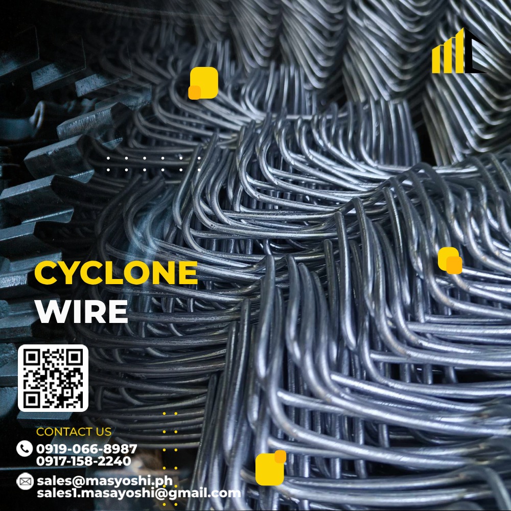GI Cyclone Wire 2x2 x 4ft /Barbed Wire / Hog Wire / Razor Wire / Gabion ...