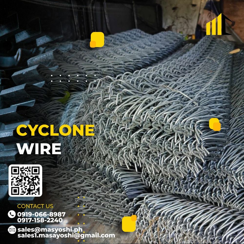 GI Cyclone Wire 2"x"2 x 5ft / Barbed Wire / Hog Wire / Razor Wire ...