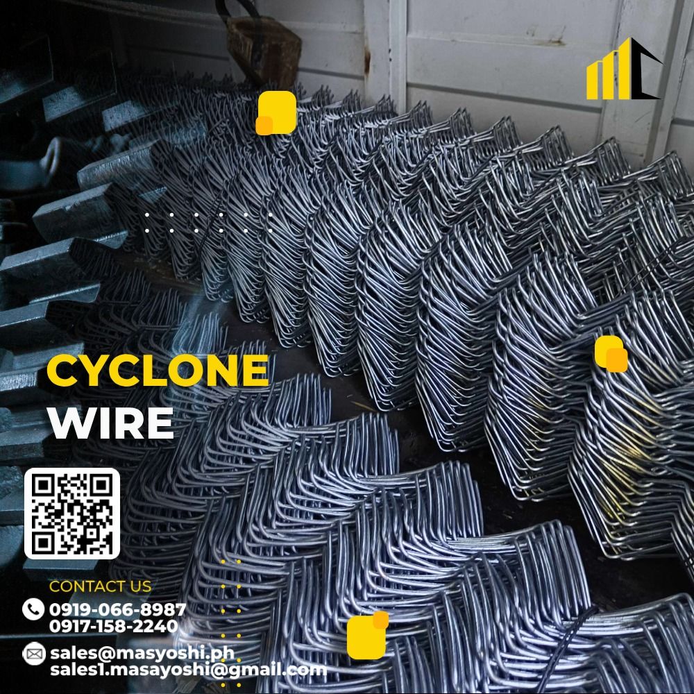 GI Cyclone Wire 4x4 x 3ft / Barbed Wire / Hog Wire / Razor Wire ...