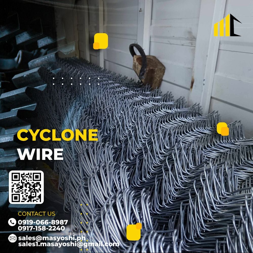 GI Cyclone Wire 4x4 x 6ft / Barbed Wire / Hog Wire / Razor Wire ...