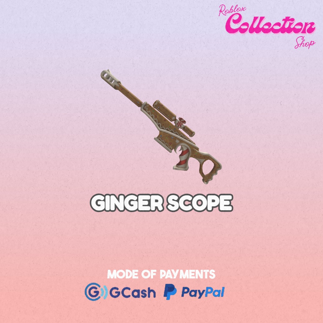 Ginger Scope | Murder Mystery 2 | MM2 | Roblox, Video Gaming, Gaming ...