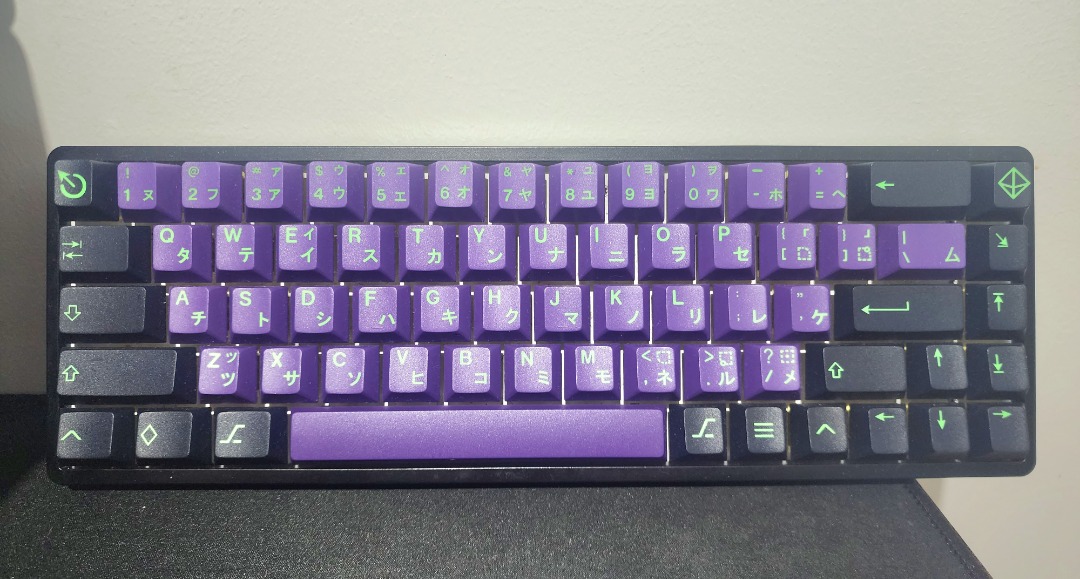 GMK Mecha 01 EVA Inspired Keycaps, Computers & Tech, Parts ...