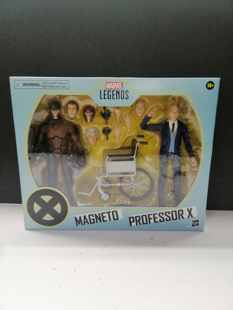 Hasbro Marvel Legends Professor X & Magneto, Hobbies & Toys, Toys ...
