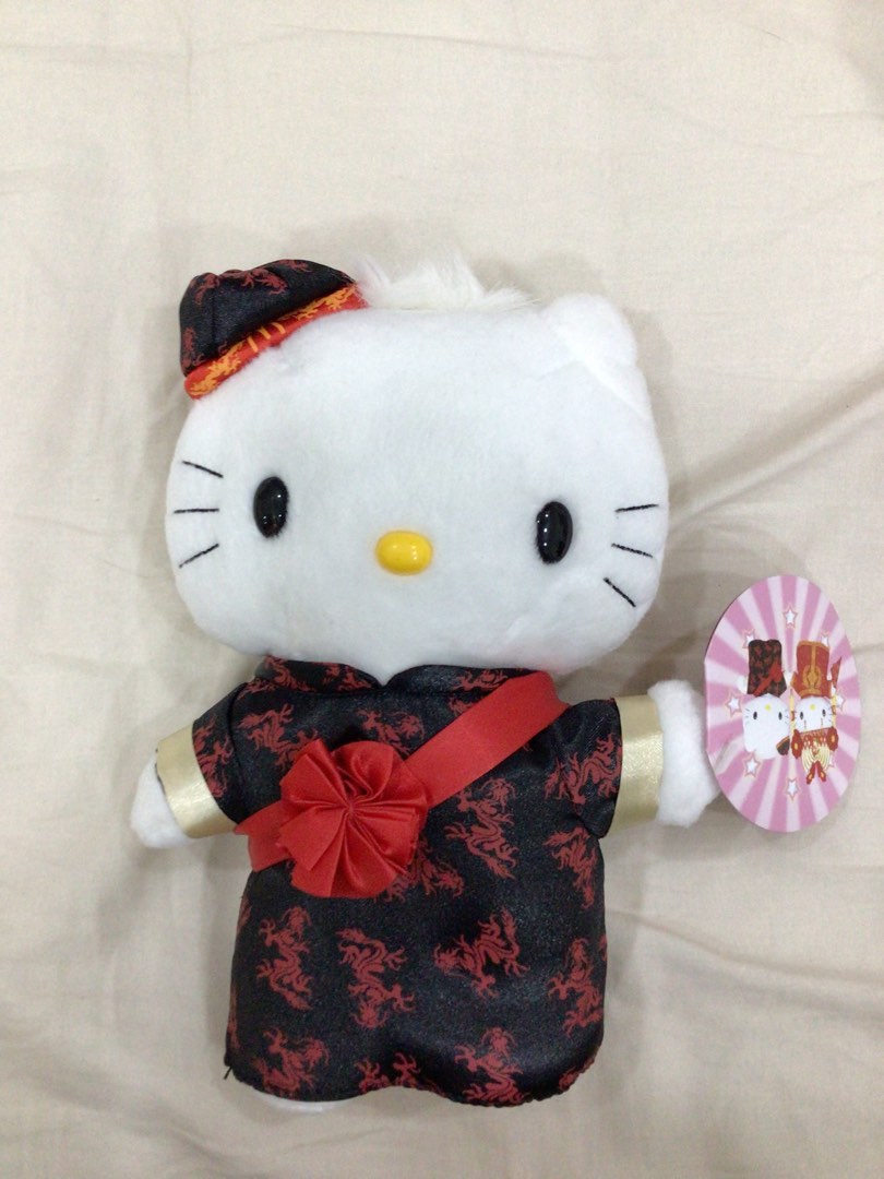 hello kitty chinese wedding plushy, Hobbies & Toys, Toys & Games on ...