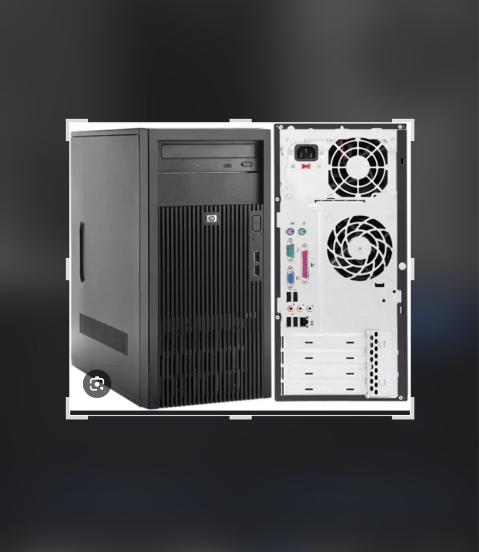 HP Desktop PC Dx2100 microtower installed with windows OS and ms office ...