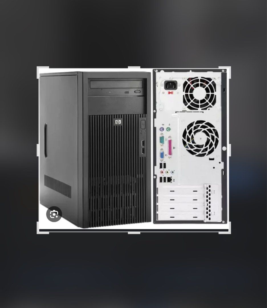 HP Desktop PC Dx2100 microtower installed with windows OS and ms office ...