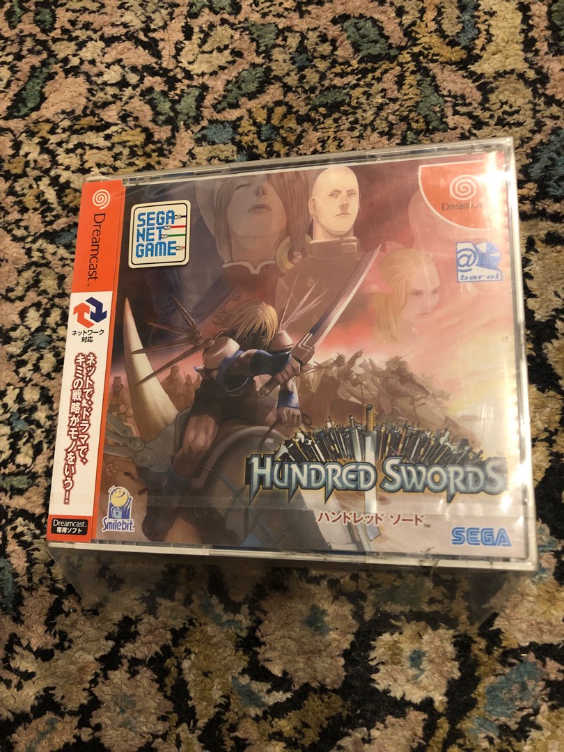 Hundred Swords Japanese Dreamcast Sealed Brand New Video Game, Video ...