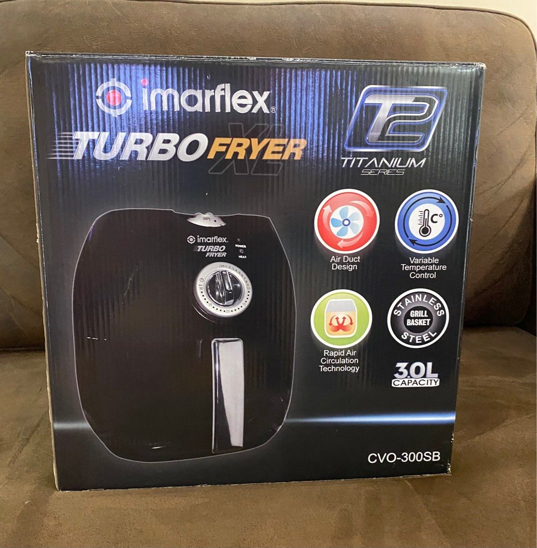 Imarflex Turbo Fryer, Furniture & Home Living, Kitchenware & Tableware ...