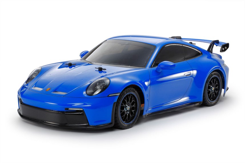 RESERVED NEW PAINTED - Tamiya Blue Body Porsche 911 GT3 (992) Tamiya ...
