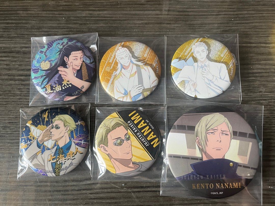 Jujutsu Kaisen JJK Kento Nanami Official Badge, Hobbies & Toys ...