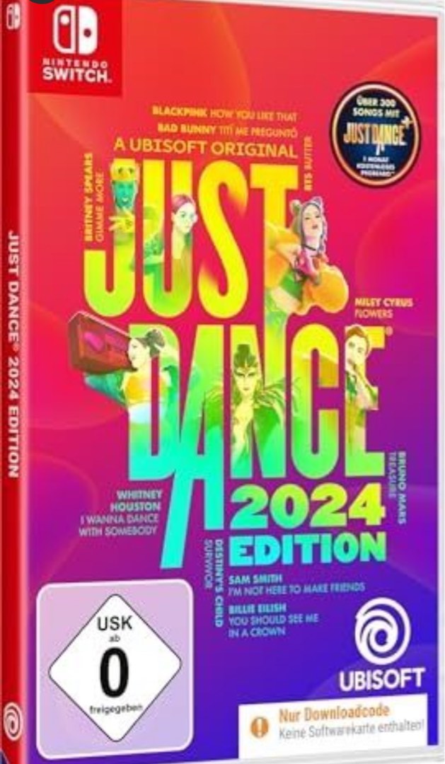 Just Dance 2024 / Just Dance 2023 / Just Dance 2022 Nintendo Switch - Europe eShop version ...
