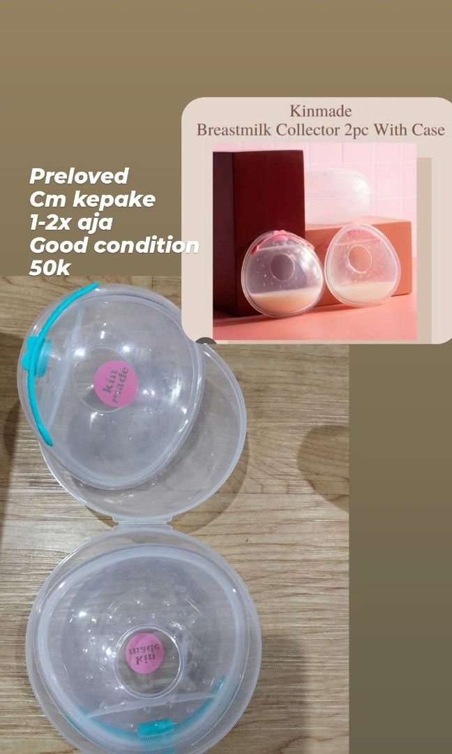 kinmade Breastmilk collector shell, Bayi & Anak, Perawatan & Makanan ...