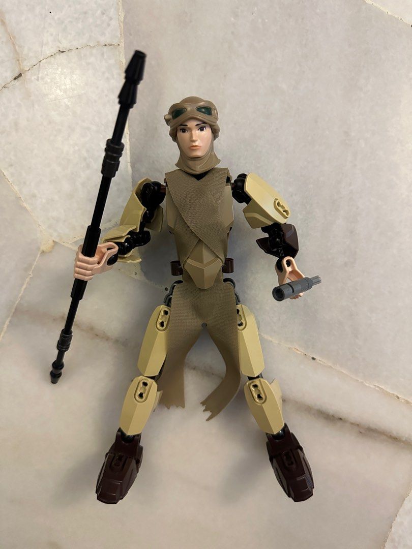 LEGO 75113 Star Wars Buildable Figure Rey 2016 Retired, Hobbies & Toys ...