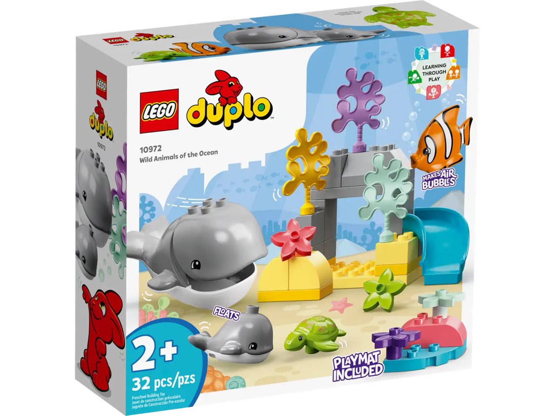 Lego Duplo Wild Animals of the Ocean 10972, Hobbies & Toys, Toys ...
