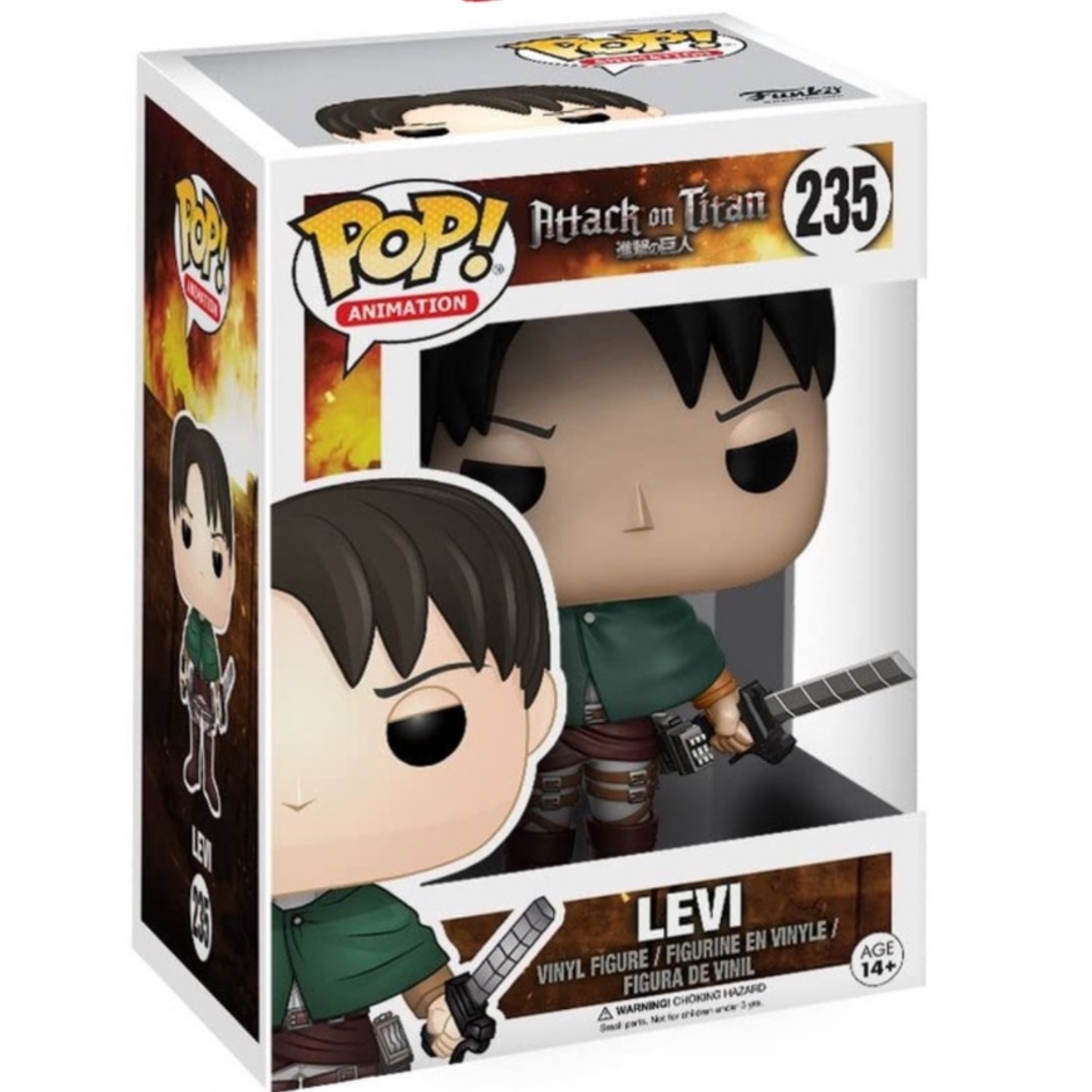 Levi Ackerman 235 Funko Pop (Vaulted) Animation Attack on Titan ...