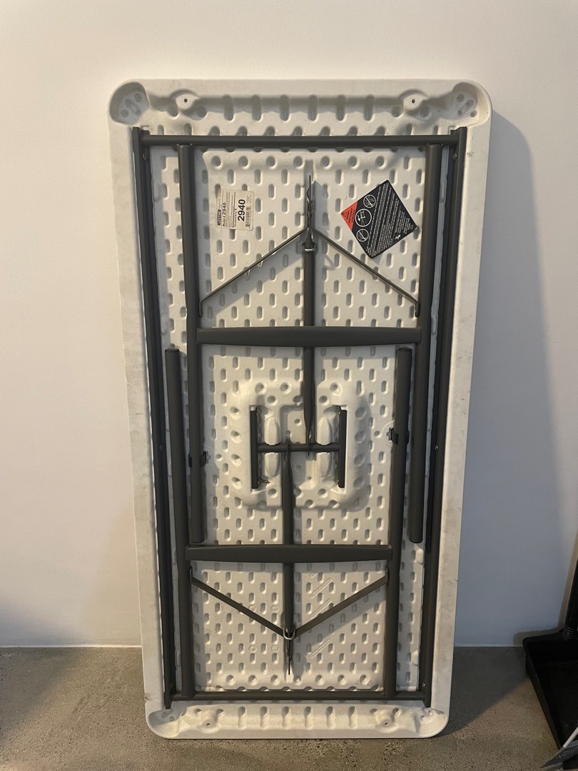 Lifetime Folding Table (4 x 2 ft), Furniture & Home Living, Furniture ...