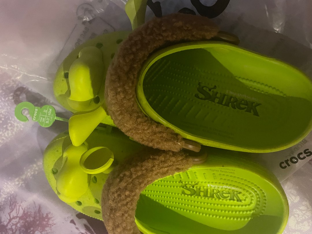 Limited Edition Shrek Crocs, Men's Fashion, Footwear, Casual Shoes on ...