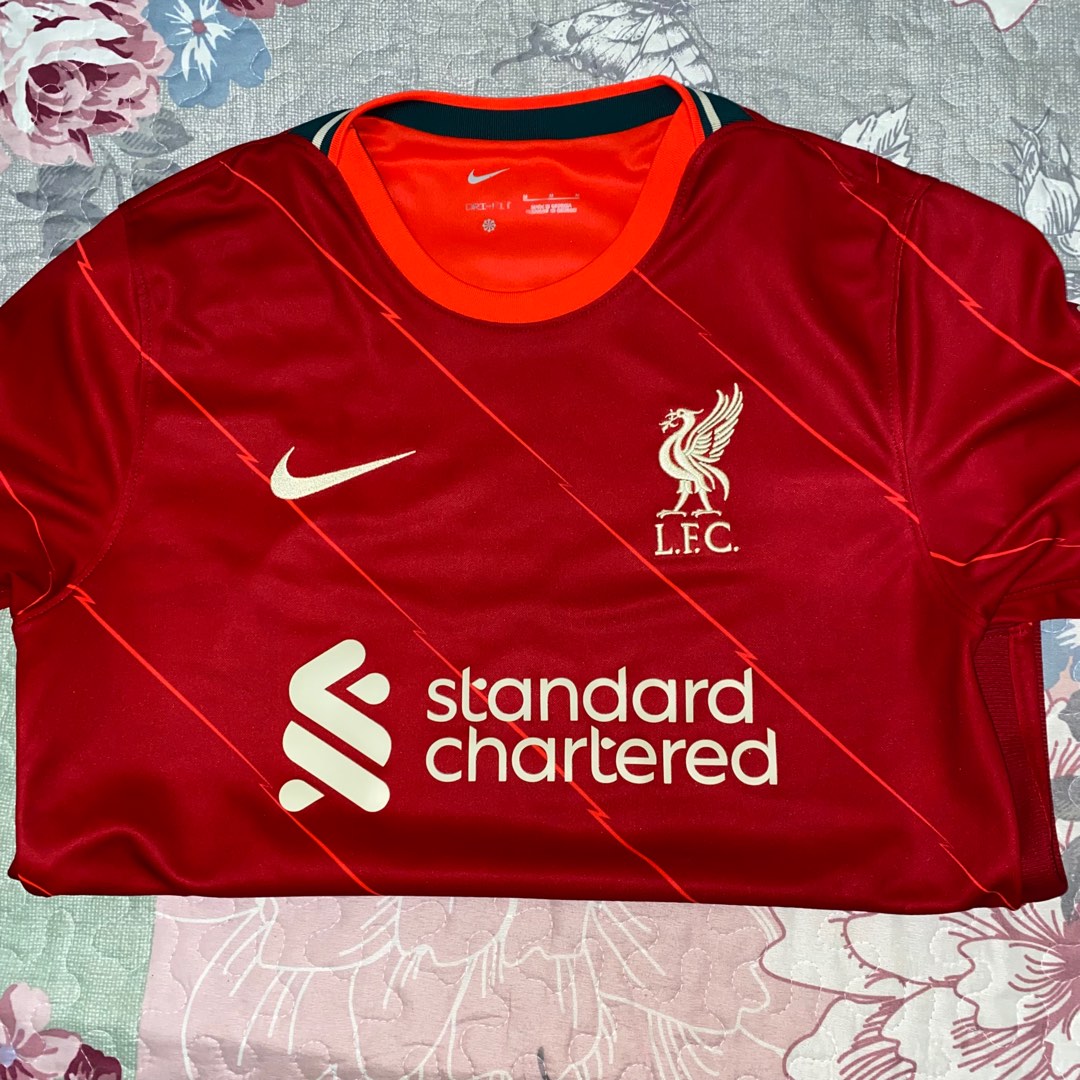 Liverpool Authentic Home Jersey, Men's Fashion, Activewear on Carousell