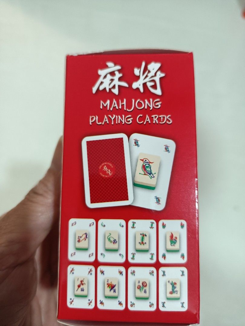 Mahjong cards Singapore version, Hobbies & Toys, Toys & Games on Carousell