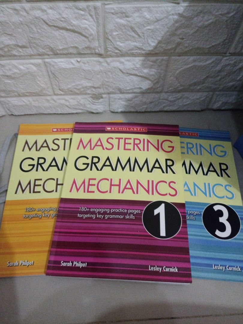 Mastering Grammar Mechanics 1 2 3 by Scholastic, Buku & Alat Tulis ...