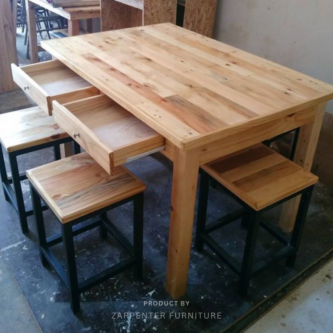 Meja Pallet Custom Made, Furniture & Home Living, Furniture, Tables ...
