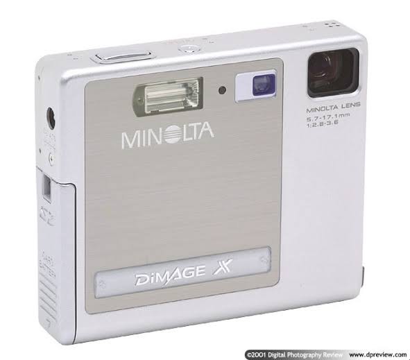 minolta dimage x digital camera (rare) digicam with sample photos ...