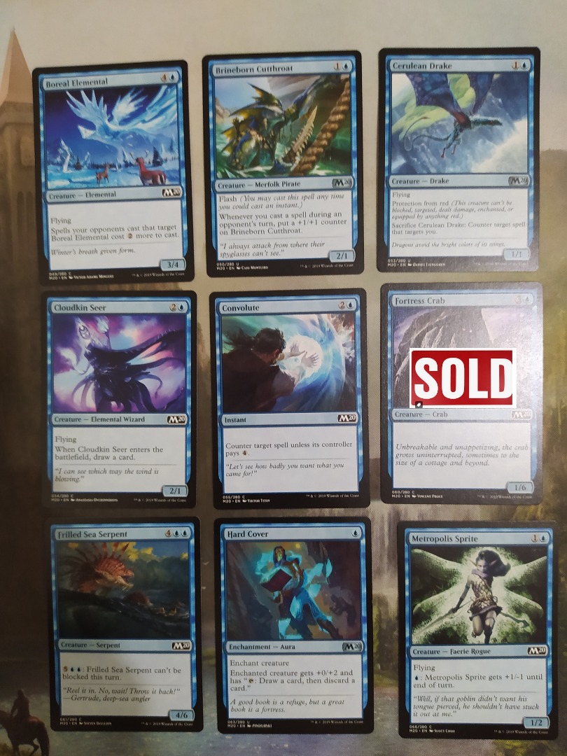 MTG Cards RM0.30 Each (Common & Uncommon), Hobbies & Toys, Toys & Games ...