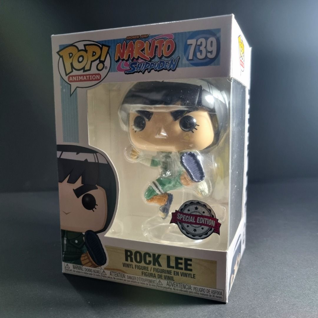 LIMITED EDITION Naruto Shippuden Rock Lee Exclusive Anime Funko Pop ...